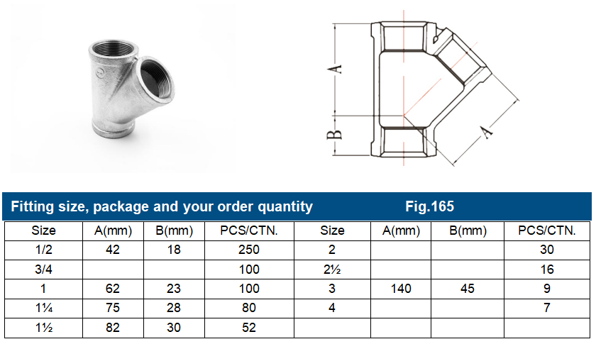 Pipe Y Fittings | JIANZHI