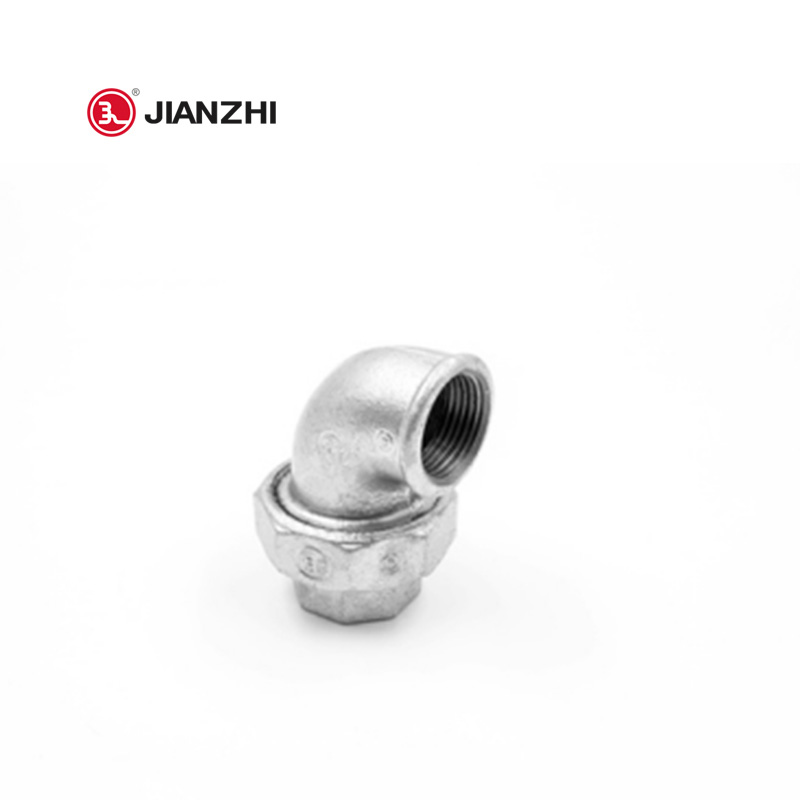 GI Pipe Union Elbows Conical Seat Factory China