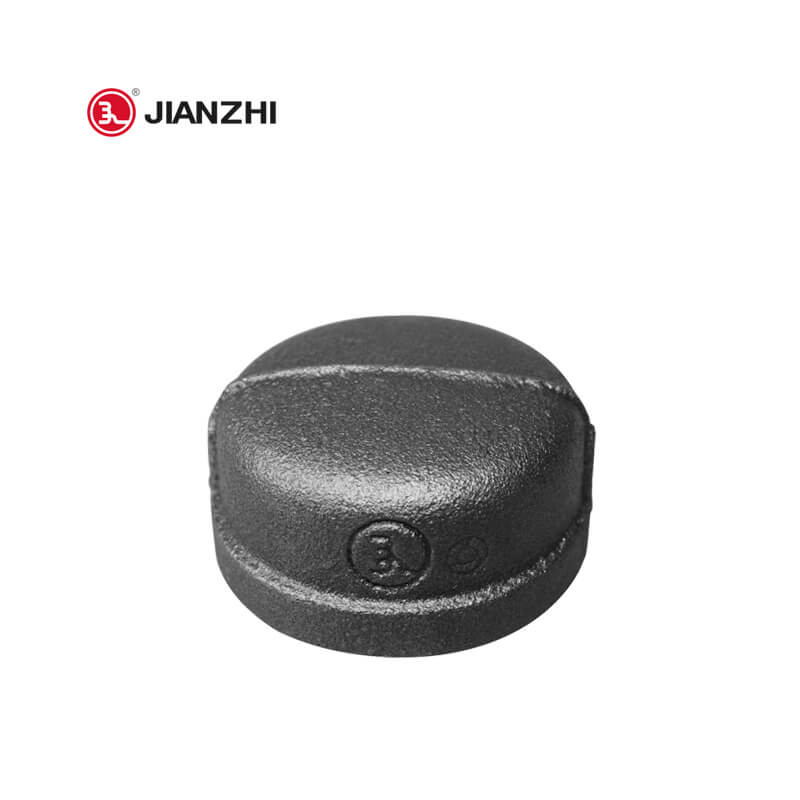 Black Iron Cap Fittings Round Factory
